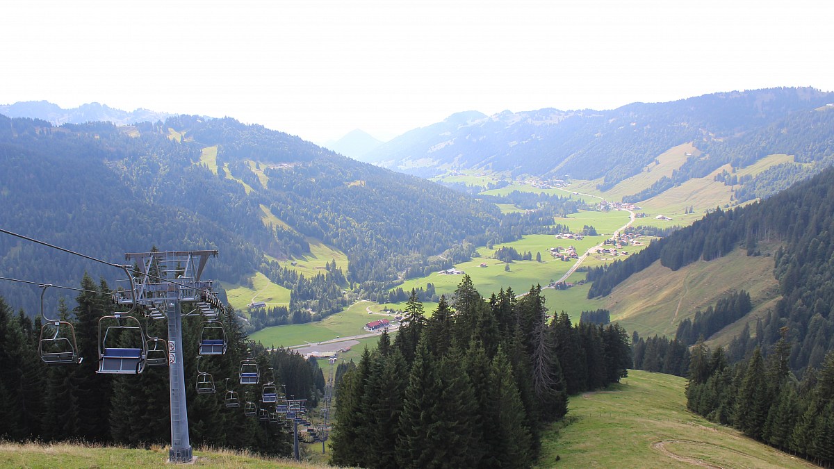 Balderschwang / Kreuzle - Blick nach Westen - Foto-Webcam.eu