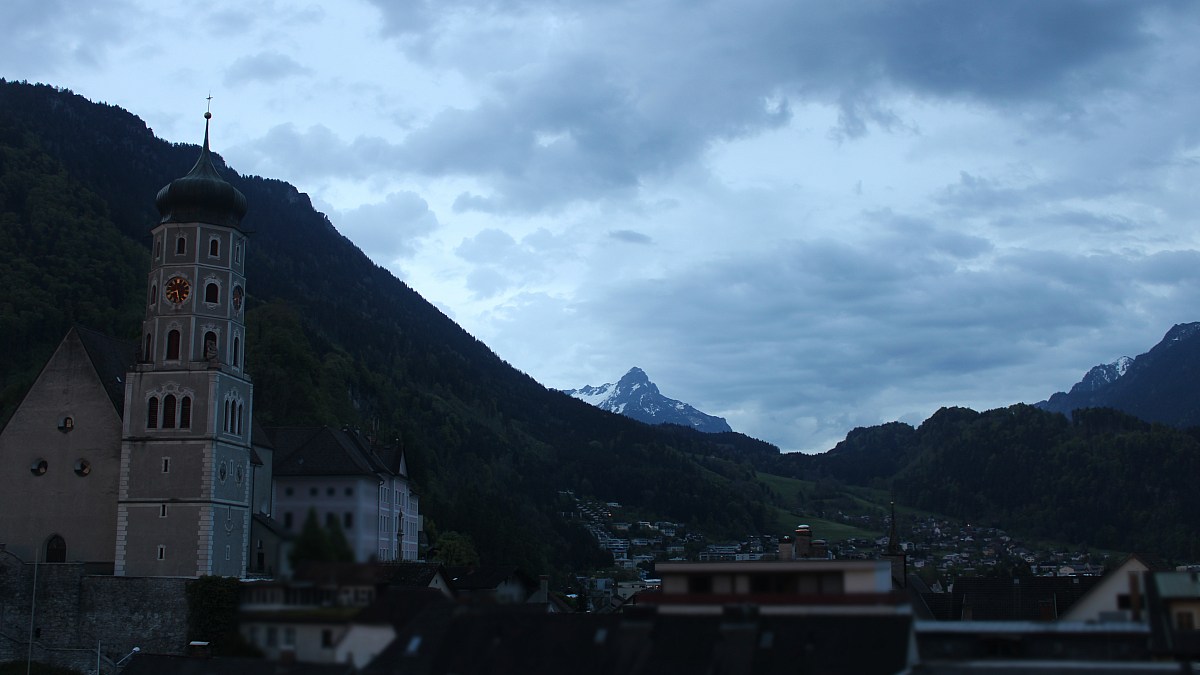 Bludenz - Blick nach Osten - Foto-Webcam.eu