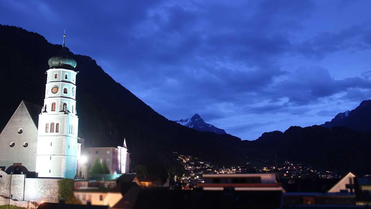 Bludenz - Blick nach Osten - Foto-Webcam.eu