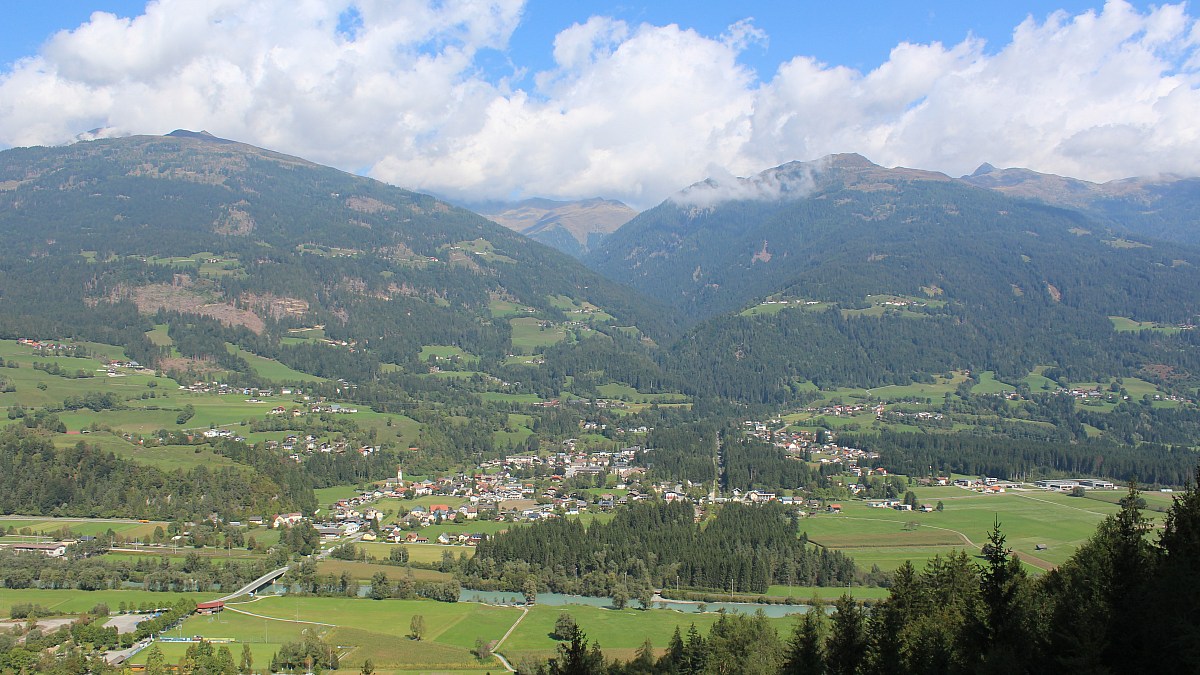 Dellach im Drautal - Blick nach Norden - Foto-Webcam.eu