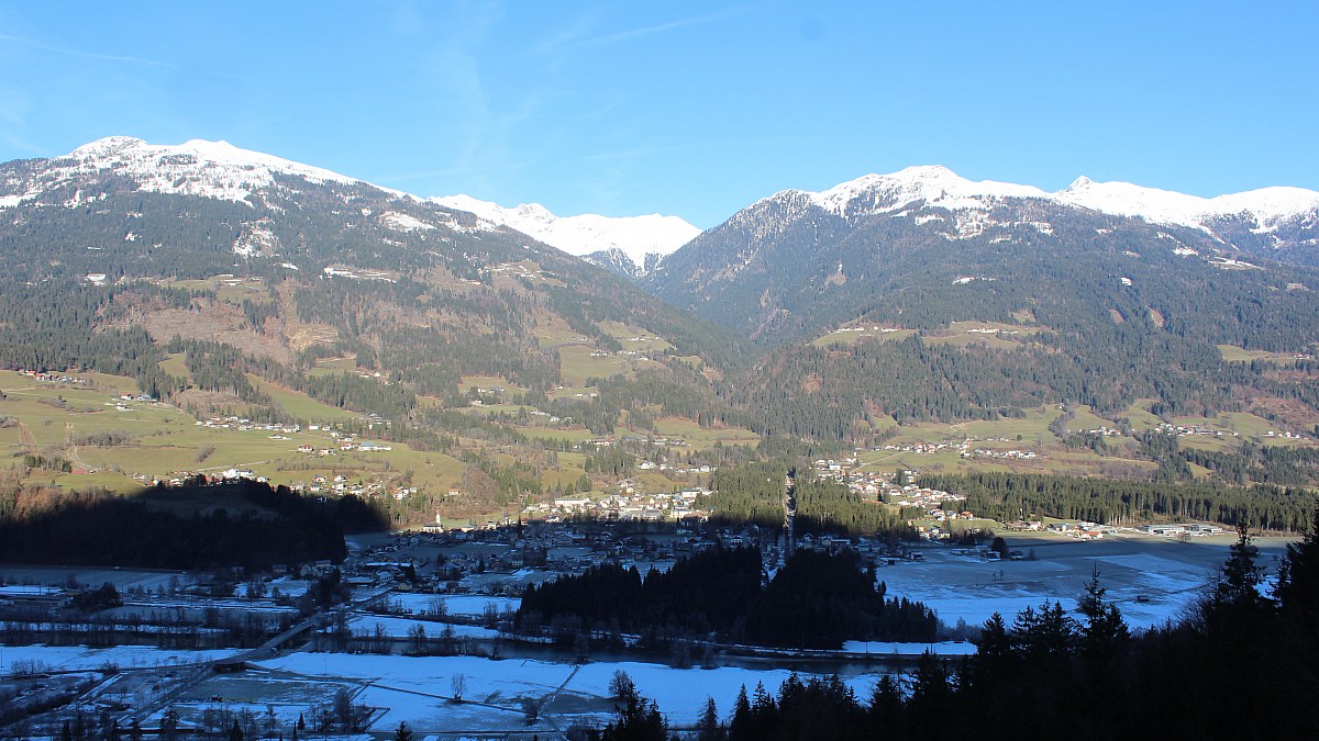 Dellach im Drautal - Blick nach Norden - Foto-Webcam.eu