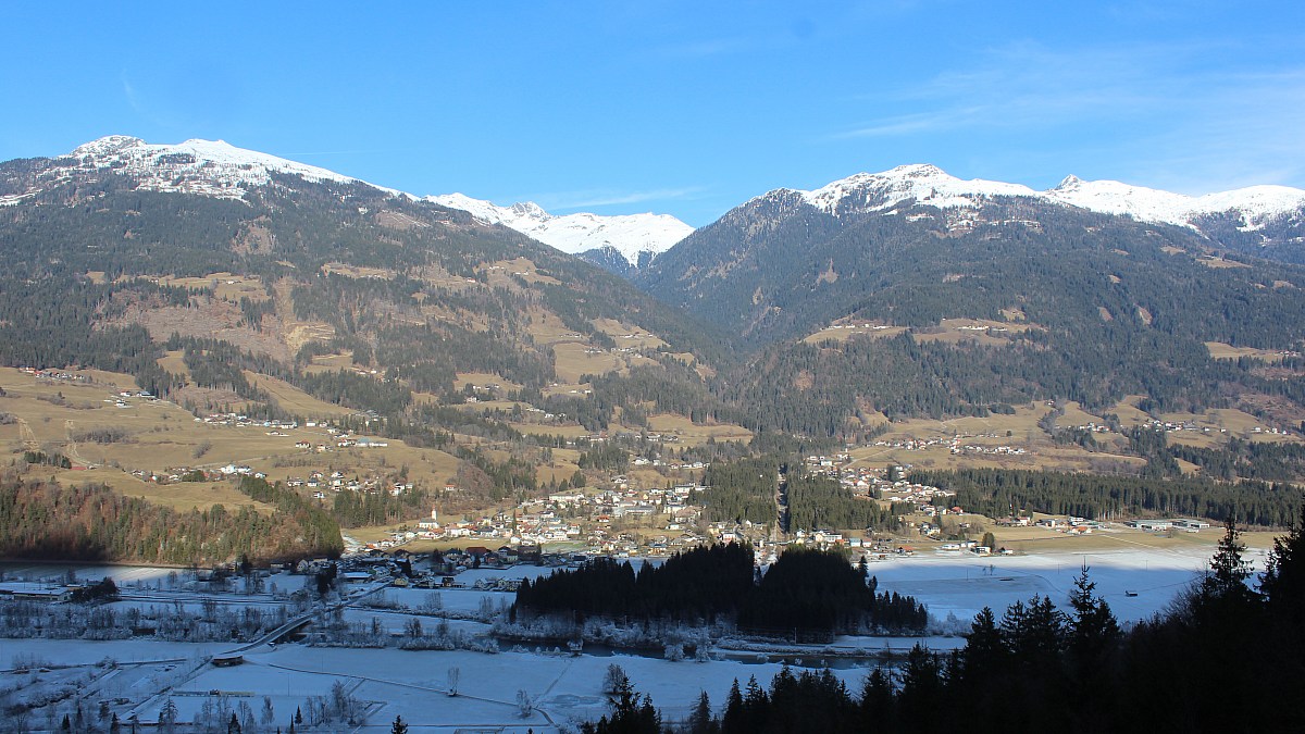 Dellach im Drautal - Blick nach Norden - Foto-Webcam.eu