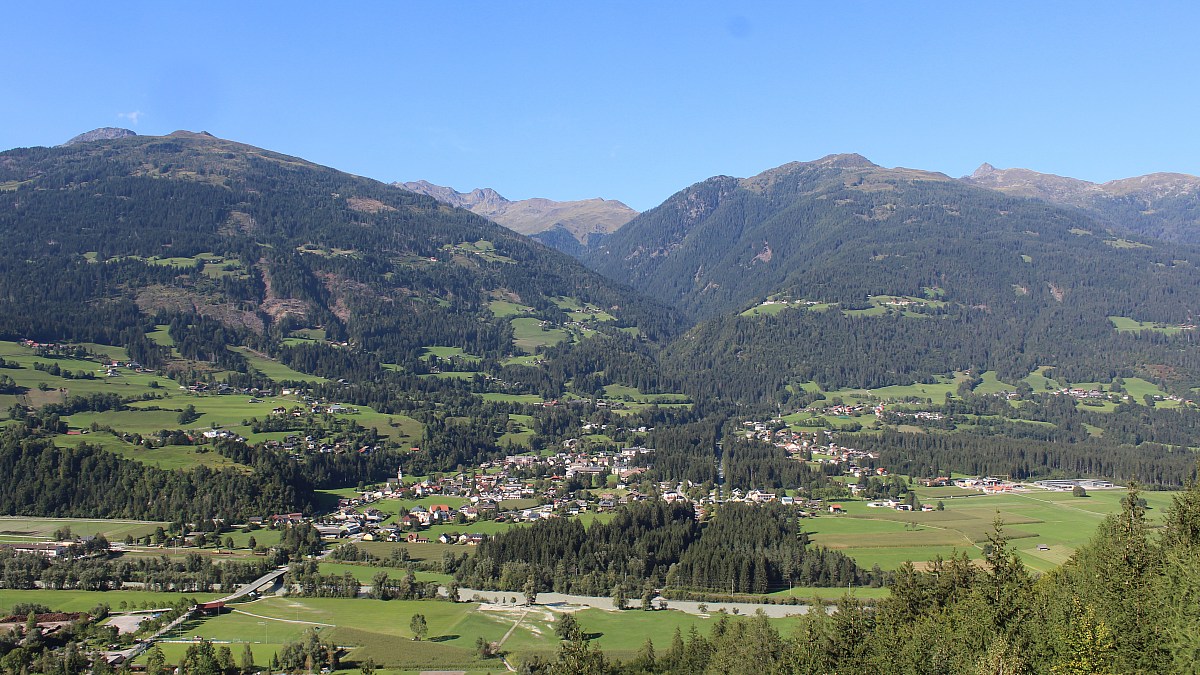 Dellach im Drautal - Blick nach Norden - Foto-Webcam.eu