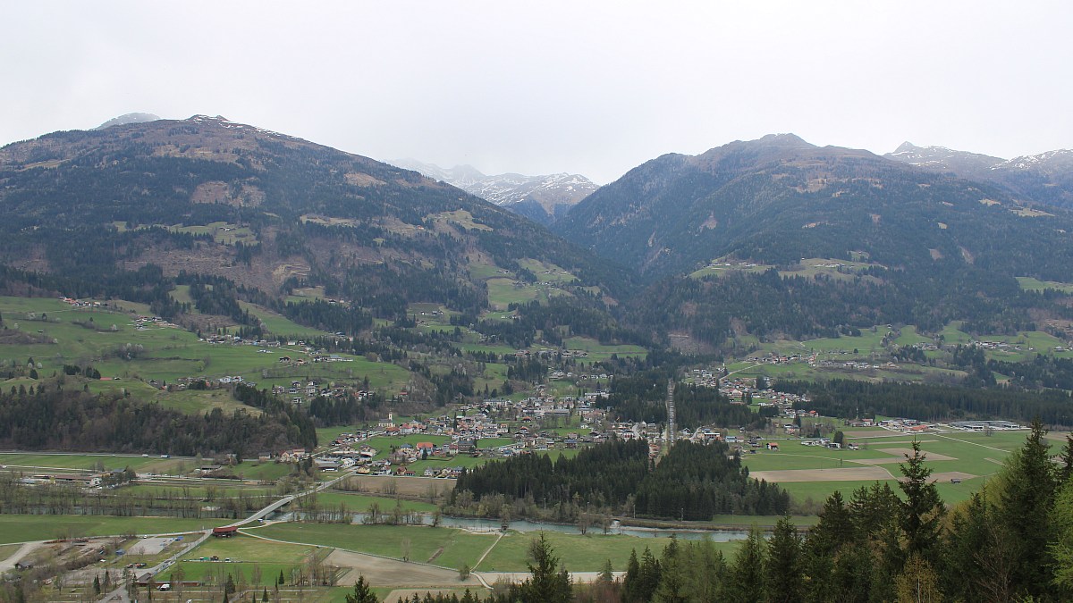 Dellach im Drautal - Blick nach Norden - Foto-Webcam.eu