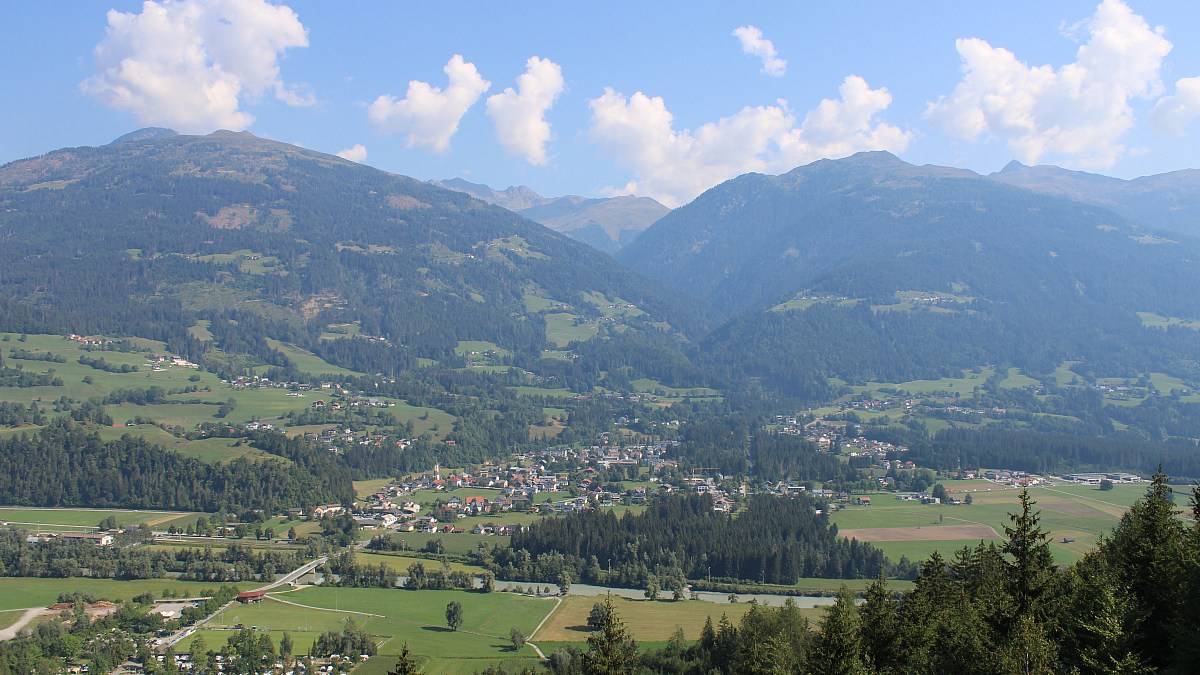 Dellach im Drautal - Blick nach Norden - Foto-Webcam.eu