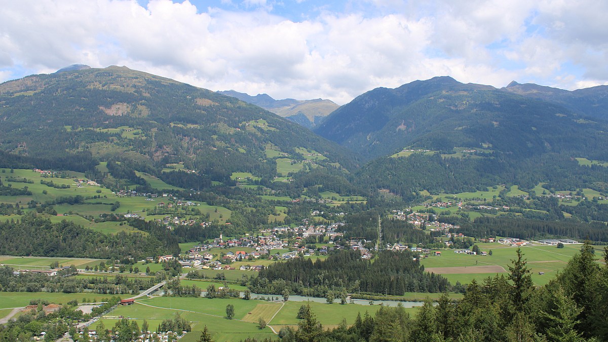 Dellach im Drautal - Blick nach Norden - Foto-Webcam.eu