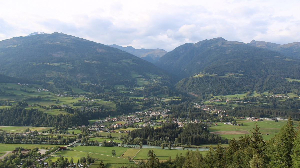 Dellach im Drautal - Blick nach Norden - Foto-Webcam.eu