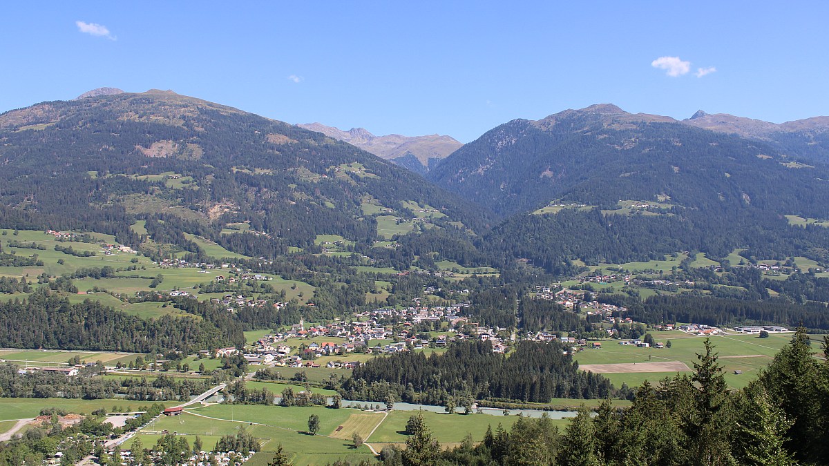 Dellach im Drautal - Blick nach Norden - Foto-Webcam.eu