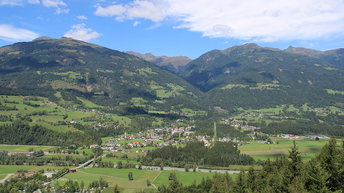 Dellach im Drautal - Blick nach Norden - Foto-Webcam.eu