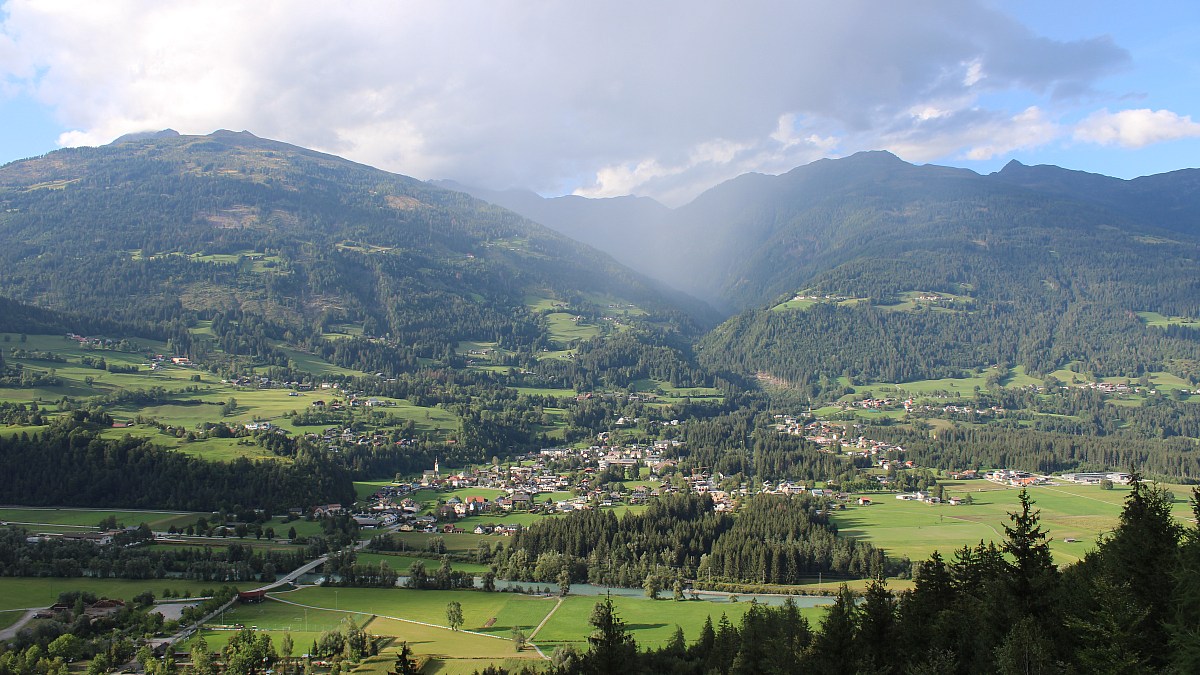 Dellach im Drautal - Blick nach Norden - Foto-Webcam.eu