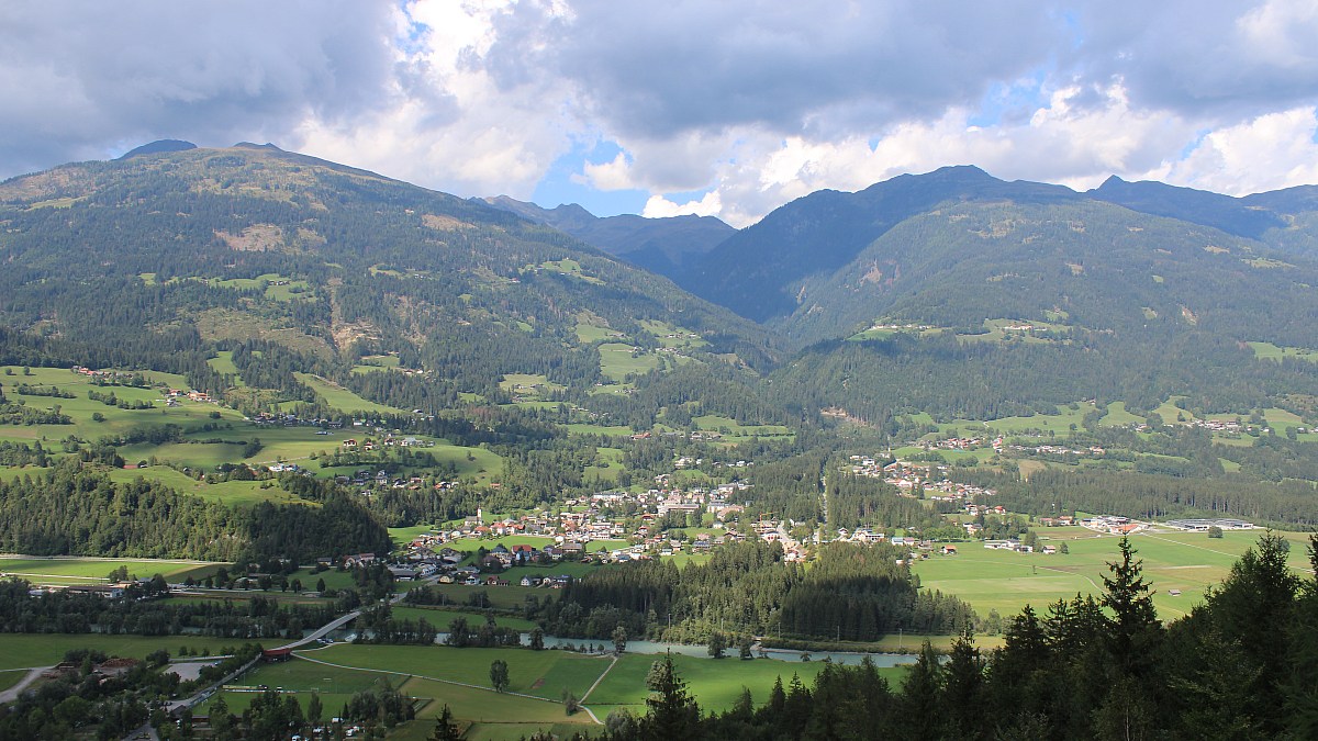 Dellach im Drautal - Blick nach Norden - Foto-Webcam.eu