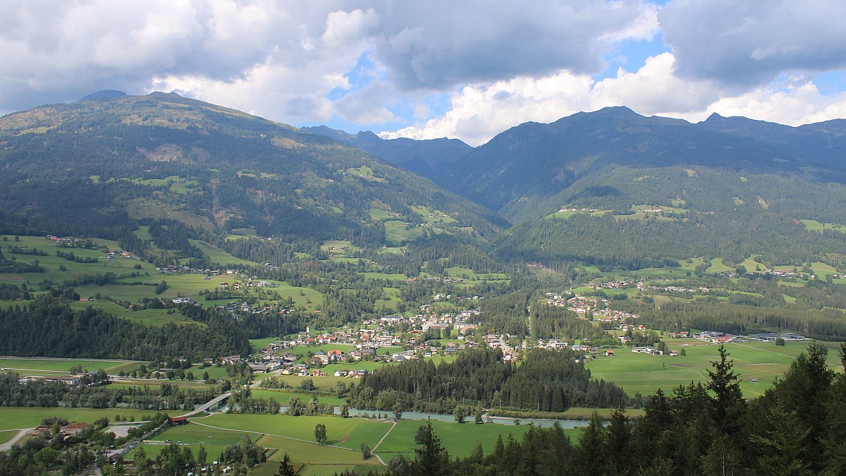 Dellach im Drautal - Blick nach Norden - Foto-Webcam.eu