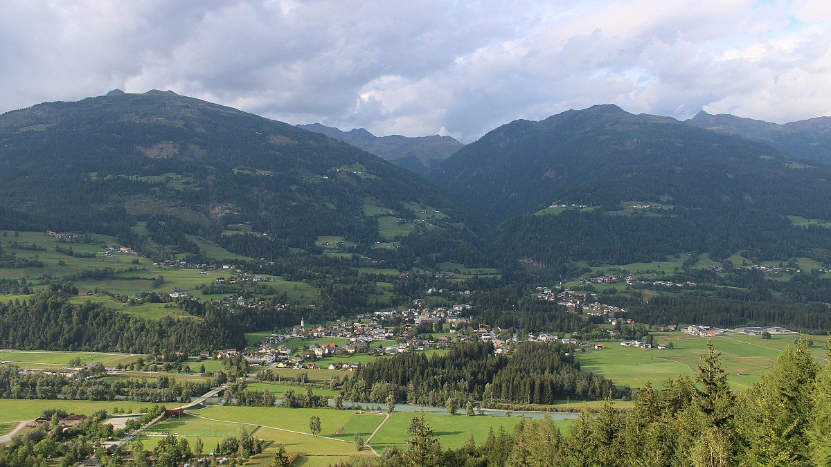 Dellach im Drautal - Blick nach Norden - Foto-Webcam.eu