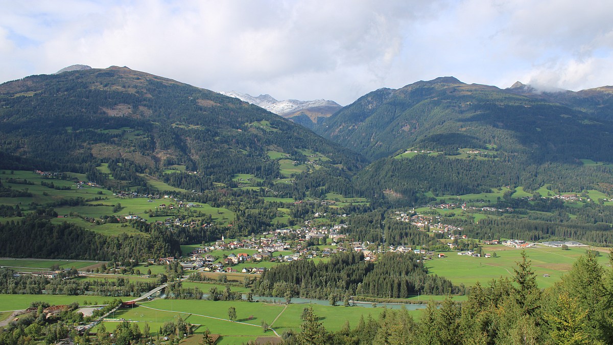 Dellach im Drautal - Blick nach Norden - Foto-Webcam.eu