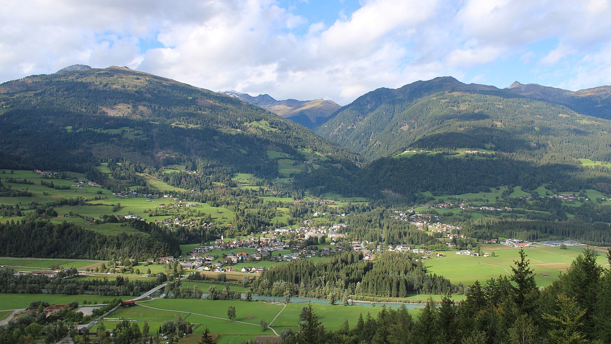 Dellach im Drautal - Blick nach Norden - Foto-Webcam.eu