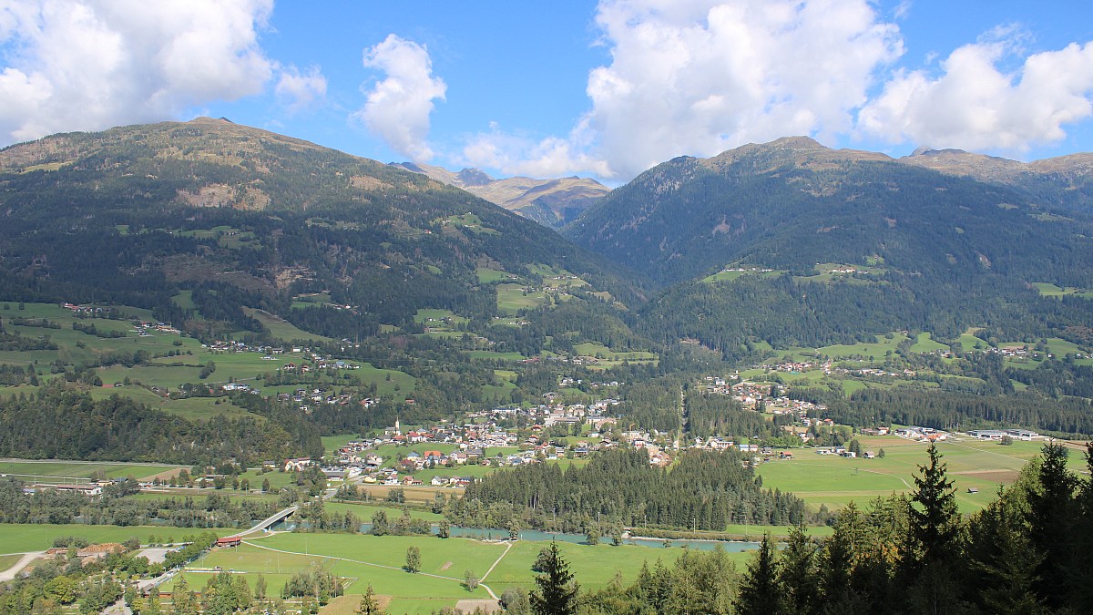 Dellach im Drautal - Blick nach Norden - Foto-Webcam.eu