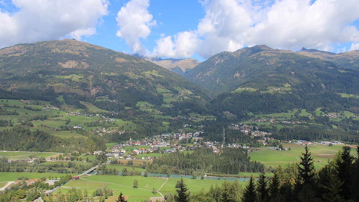 Dellach im Drautal - Blick nach Norden - Foto-Webcam.eu