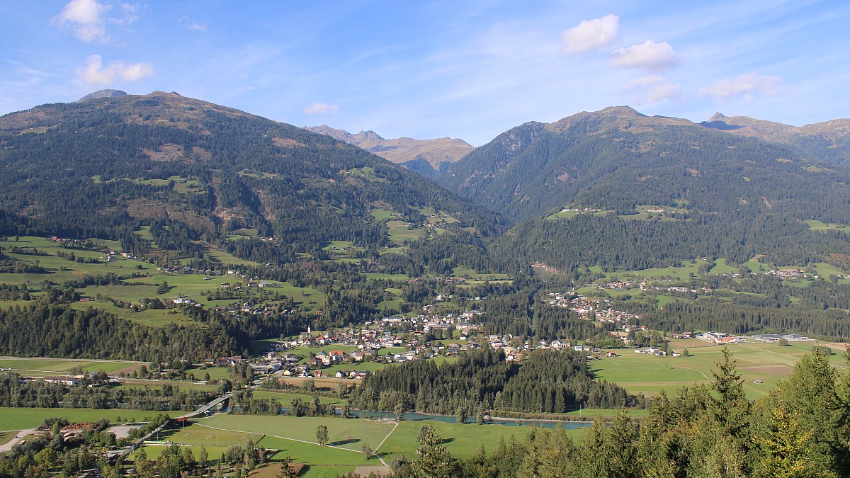 Dellach im Drautal - Blick nach Norden - Foto-Webcam.eu