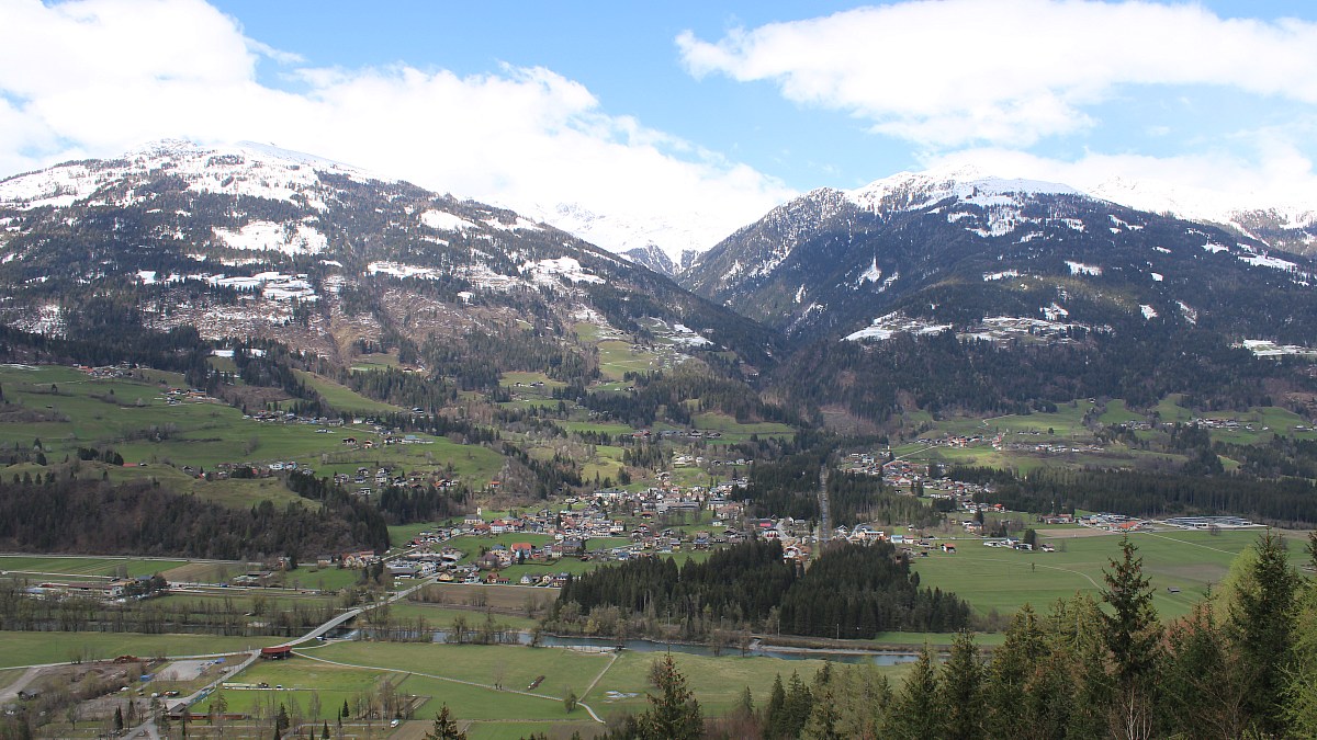 Dellach im Drautal - Blick nach Norden - Foto-Webcam.eu