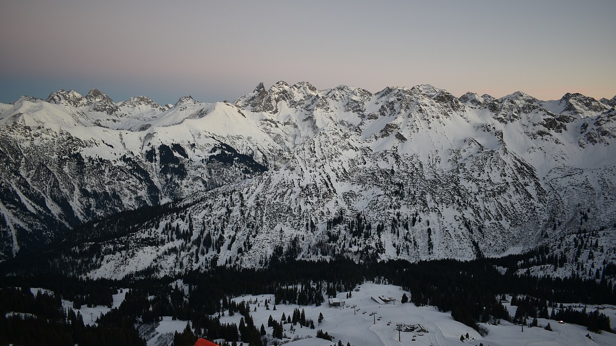 Fellhornbahn Gipfelstation - Oberstdorf - Blick nach Südosten - Foto ...