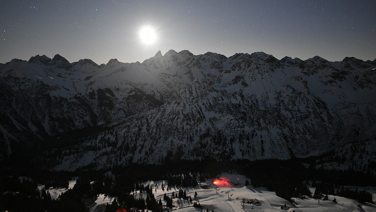 Fellhornbahn Gipfelstation - Oberstdorf - Blick nach Südosten - Foto ...