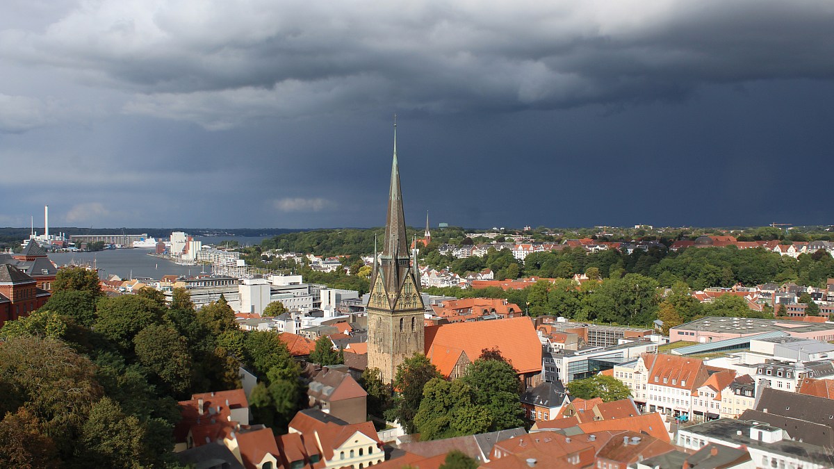 Flensburg / Blick nach Norden - Foto-Webcam.eu