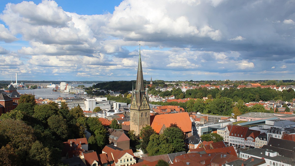 Flensburg / Blick nach Norden - Foto-Webcam.eu