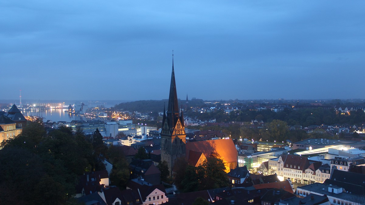 Flensburg / Blick nach Norden - Foto-Webcam.eu