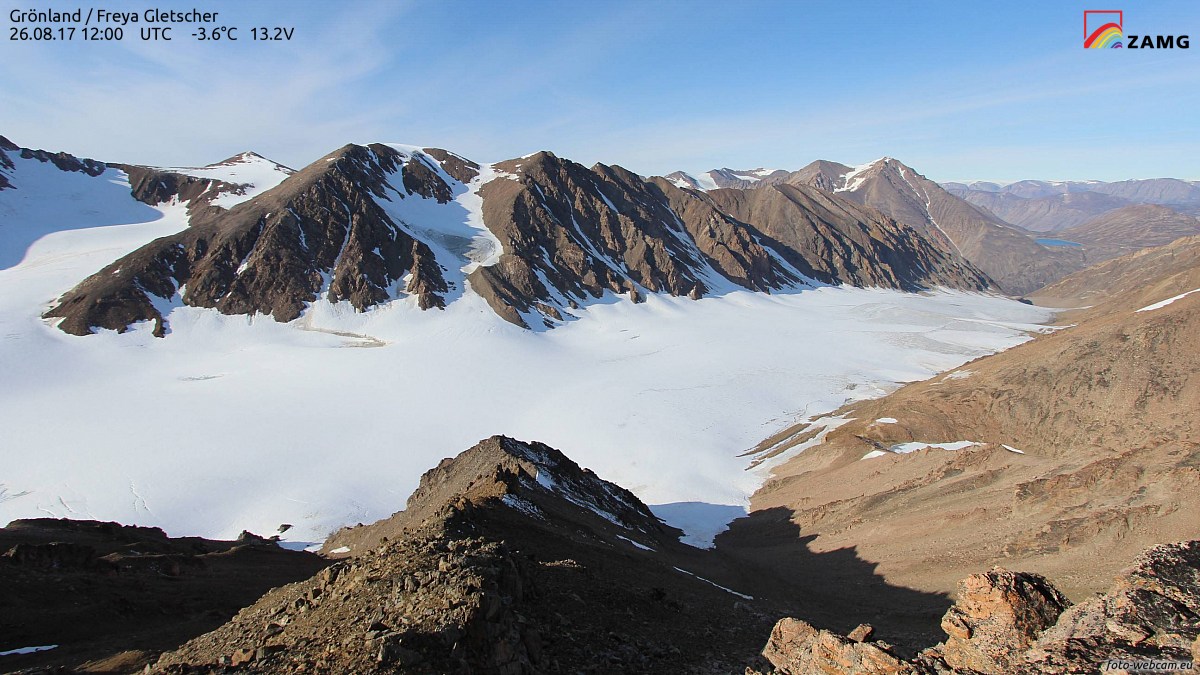 Grönland / Freya Gletscher - Foto-Webcam.eu