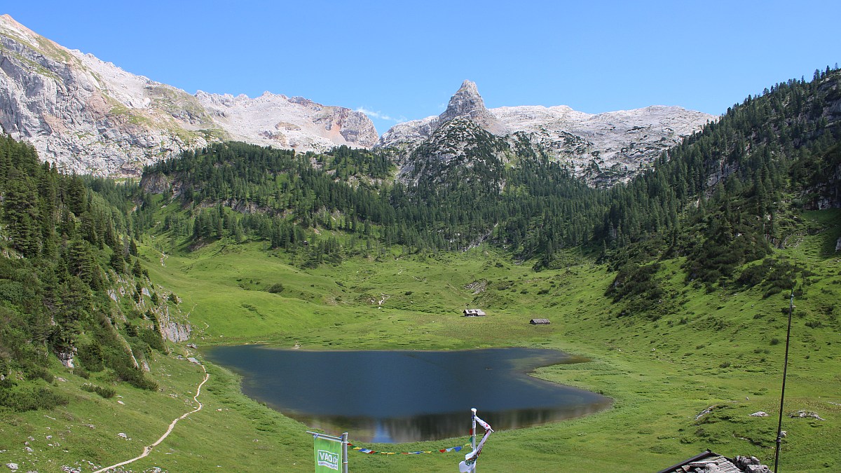 Kärlingerhaus am Funtensee - Blick nach Südosten - Foto-Webcam.eu