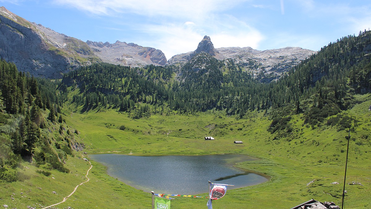 Kärlingerhaus am Funtensee - Blick nach Südosten - Foto-Webcam.eu