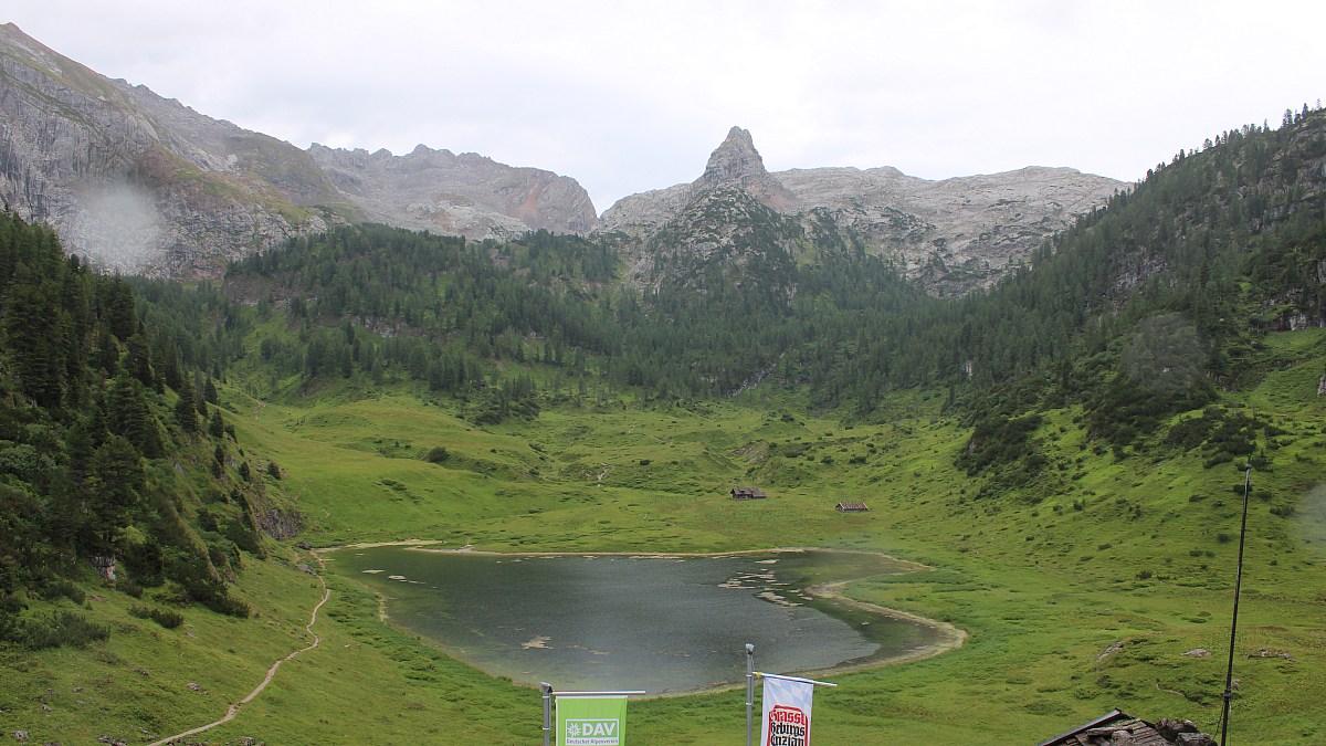 Kärlingerhaus am Funtensee - Blick nach Südosten - Foto-Webcam.eu