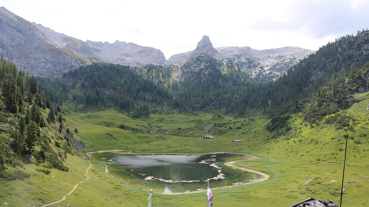 Kärlingerhaus am Funtensee - Blick nach Südosten - Foto-Webcam.eu