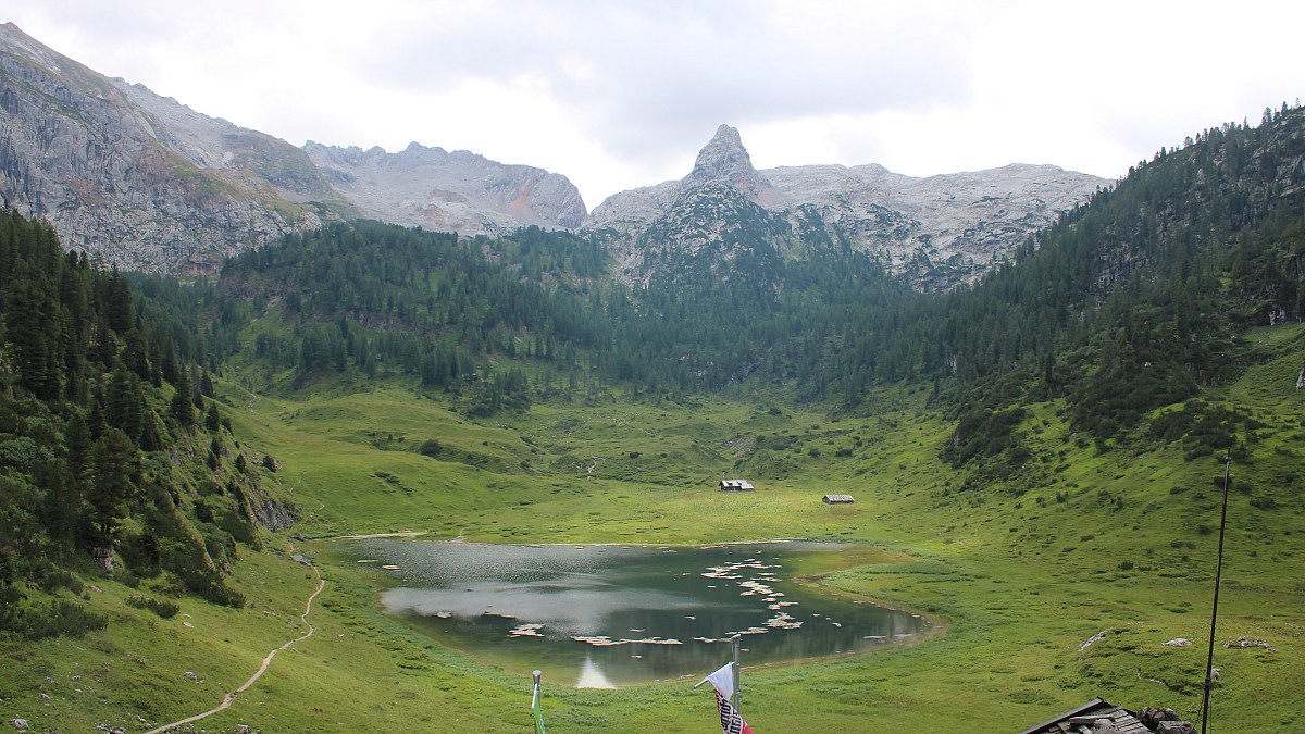 Kärlingerhaus am Funtensee - Blick nach Südosten - Foto-Webcam.eu