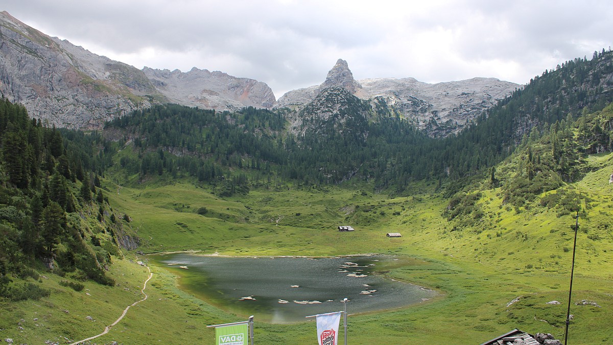 Kärlingerhaus am Funtensee - Blick nach Südosten - Foto-Webcam.eu