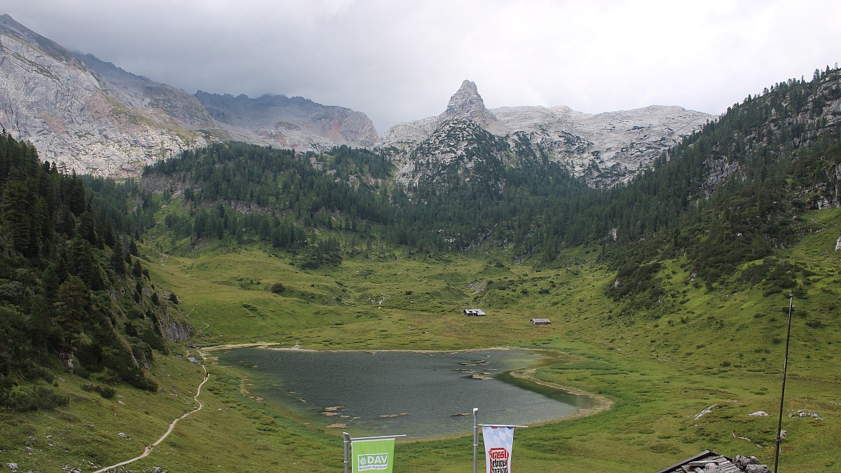 Kärlingerhaus am Funtensee - Blick nach Südosten - Foto-Webcam.eu