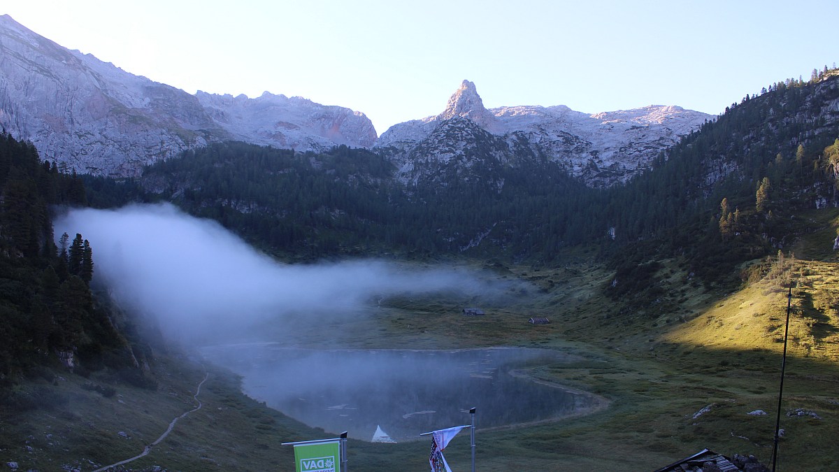 Kärlingerhaus am Funtensee - Blick nach Südosten - Foto-Webcam.eu