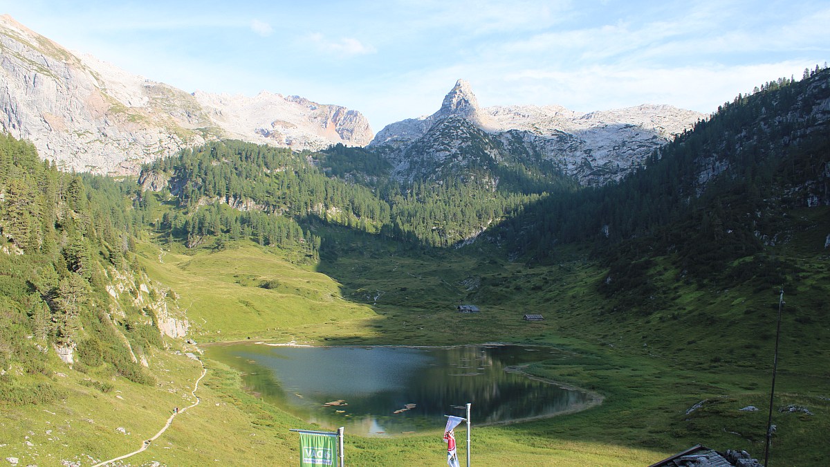 Kärlingerhaus am Funtensee - Blick nach Südosten - Foto-Webcam.eu