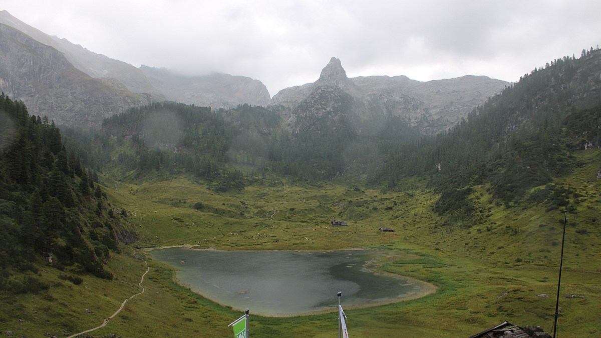 Kärlingerhaus am Funtensee - Blick nach Südosten - Foto-Webcam.eu