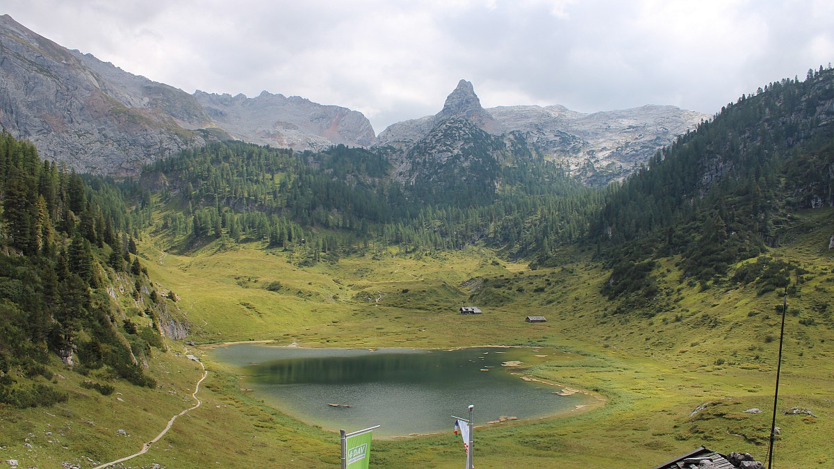 Kärlingerhaus am Funtensee - Blick nach Südosten - Foto-Webcam.eu