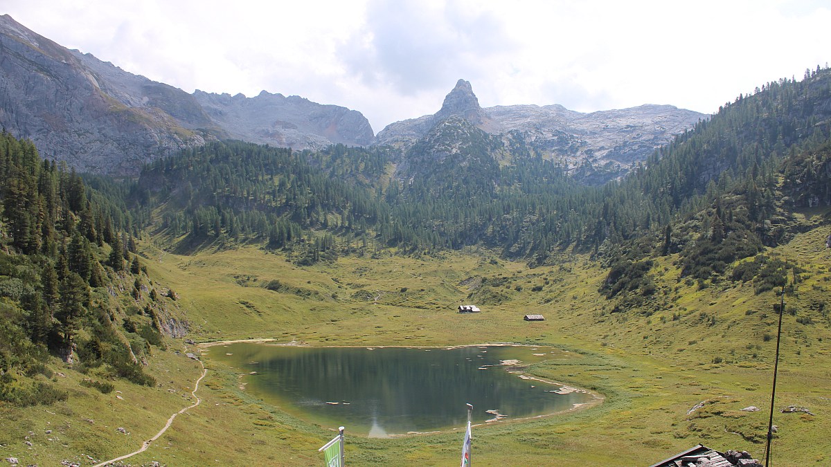 Kärlingerhaus am Funtensee - Blick nach Südosten - Foto-Webcam.eu