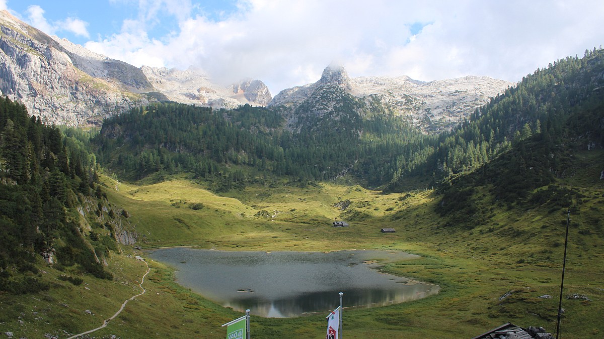 Kärlingerhaus am Funtensee - Blick nach Südosten - Foto-Webcam.eu
