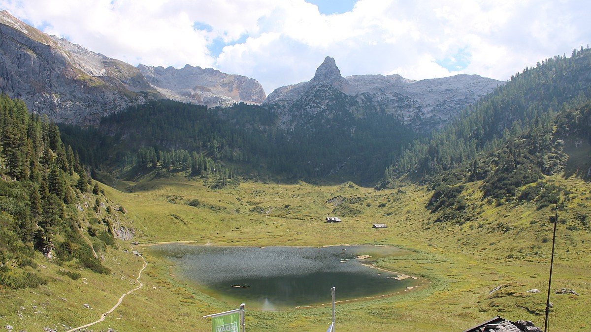 Kärlingerhaus am Funtensee - Blick nach Südosten - Foto-Webcam.eu