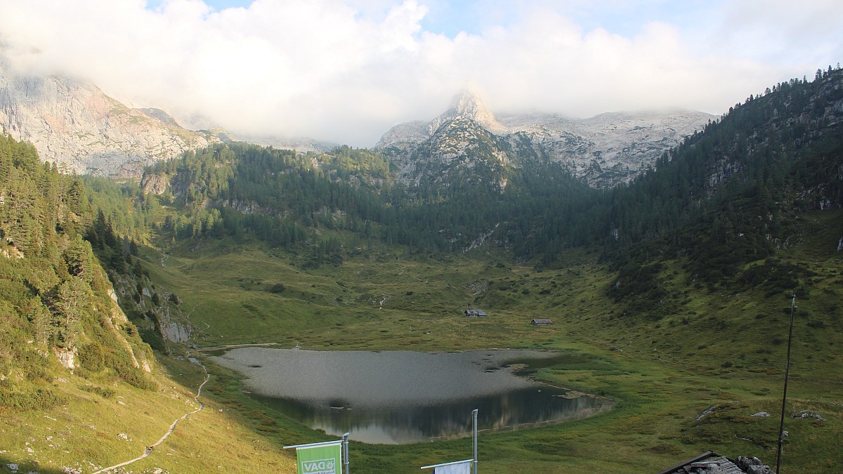 Kärlingerhaus am Funtensee - Blick nach Südosten - Foto-Webcam.eu