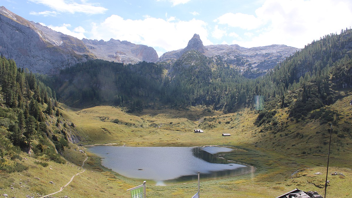 Kärlingerhaus am Funtensee - Blick nach Südosten - Foto-Webcam.eu