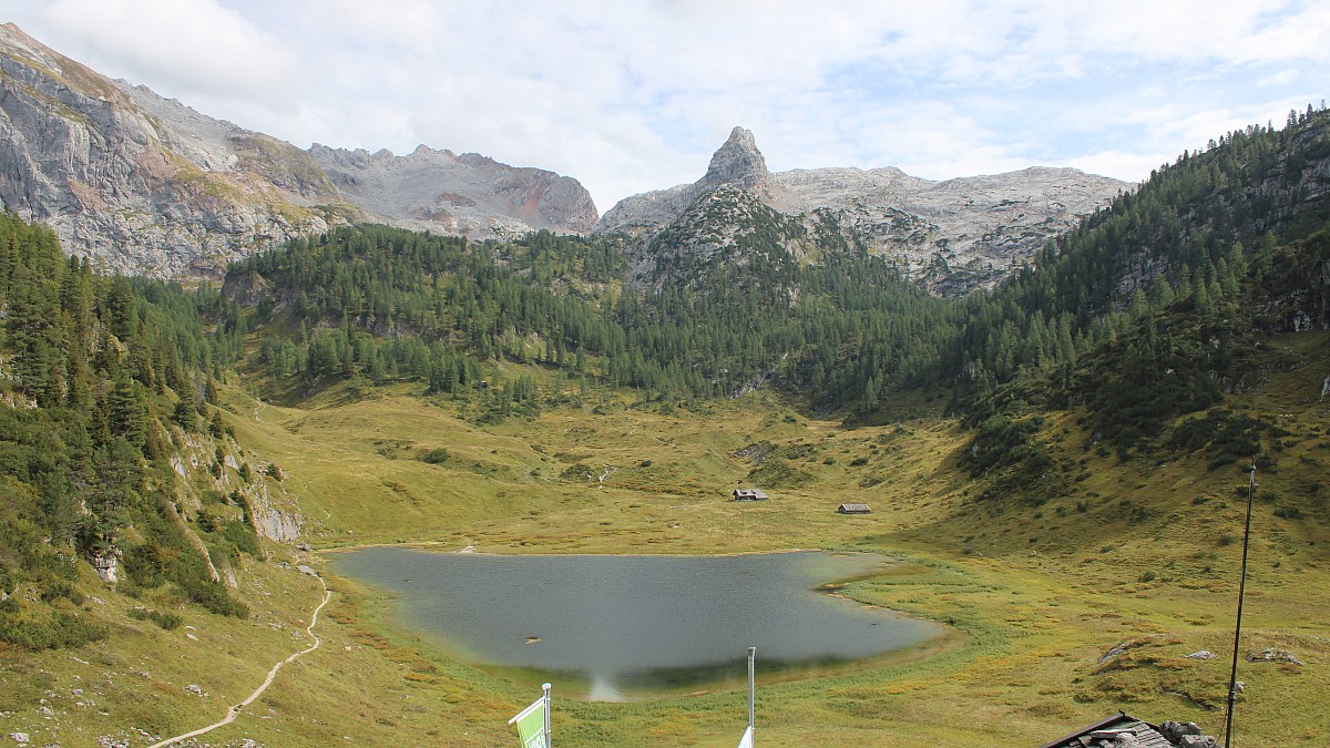 Kärlingerhaus am Funtensee - Blick nach Südosten - Foto-Webcam.eu
