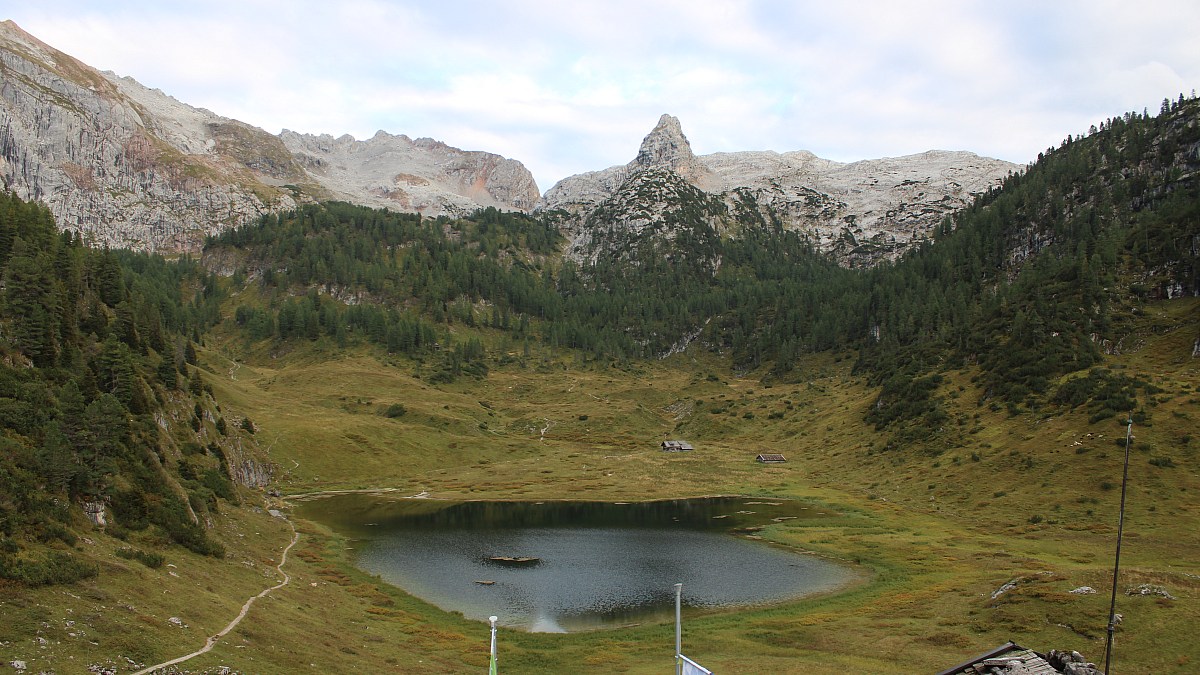Kärlingerhaus am Funtensee - Blick nach Südosten - Foto-Webcam.eu