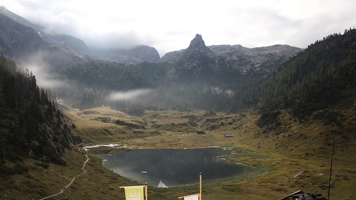 Kärlingerhaus am Funtensee - Blick nach Südosten - Foto-Webcam.eu