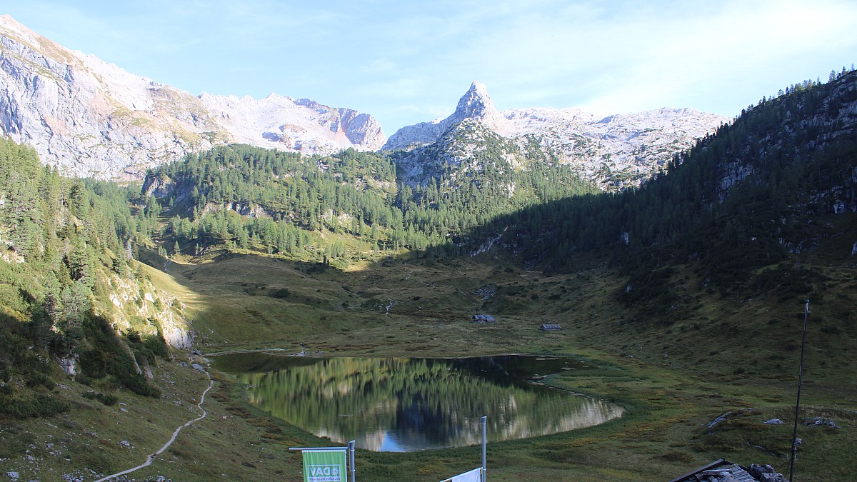 Kärlingerhaus am Funtensee - Blick nach Südosten - Foto-Webcam.eu