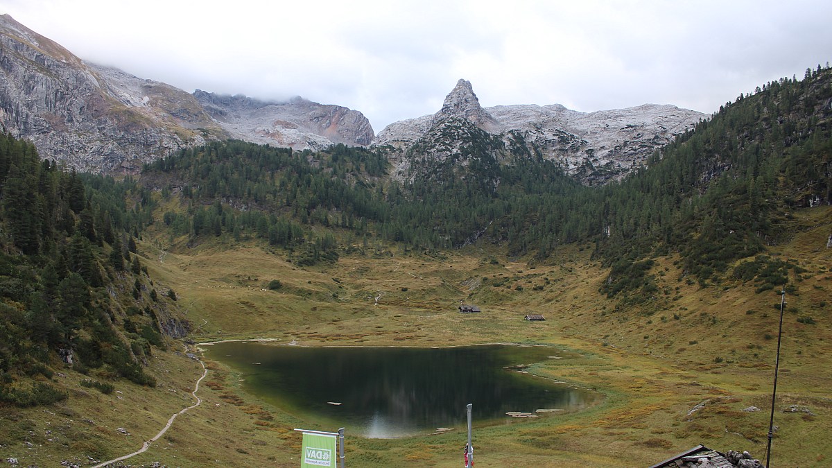Kärlingerhaus am Funtensee - Blick nach Südosten - Foto-Webcam.eu